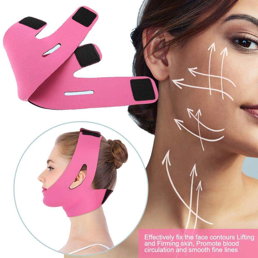 Face Slimming Belt, Bandage Belt Mask Face- Double Chin Skin Strap for Women Ideal Gift