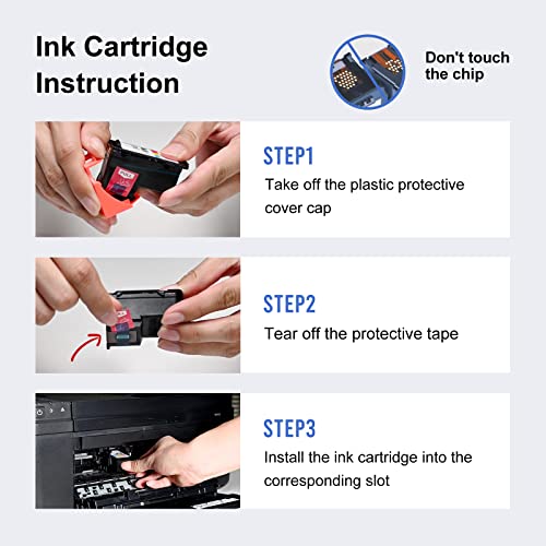 myCartridge Ink Cartridge Replacement for Canon PG-245XL CL-246XL 245 246 Use with Pixma MG2522 TR4520 MX492 MX490 TR4500 Printer (Black Tri-Color)