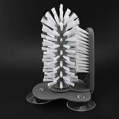 360° Glass Bar Kitchen Cleaning Tool Suction Cups Brush Cleaner Washer Cup Kitchen Accessory