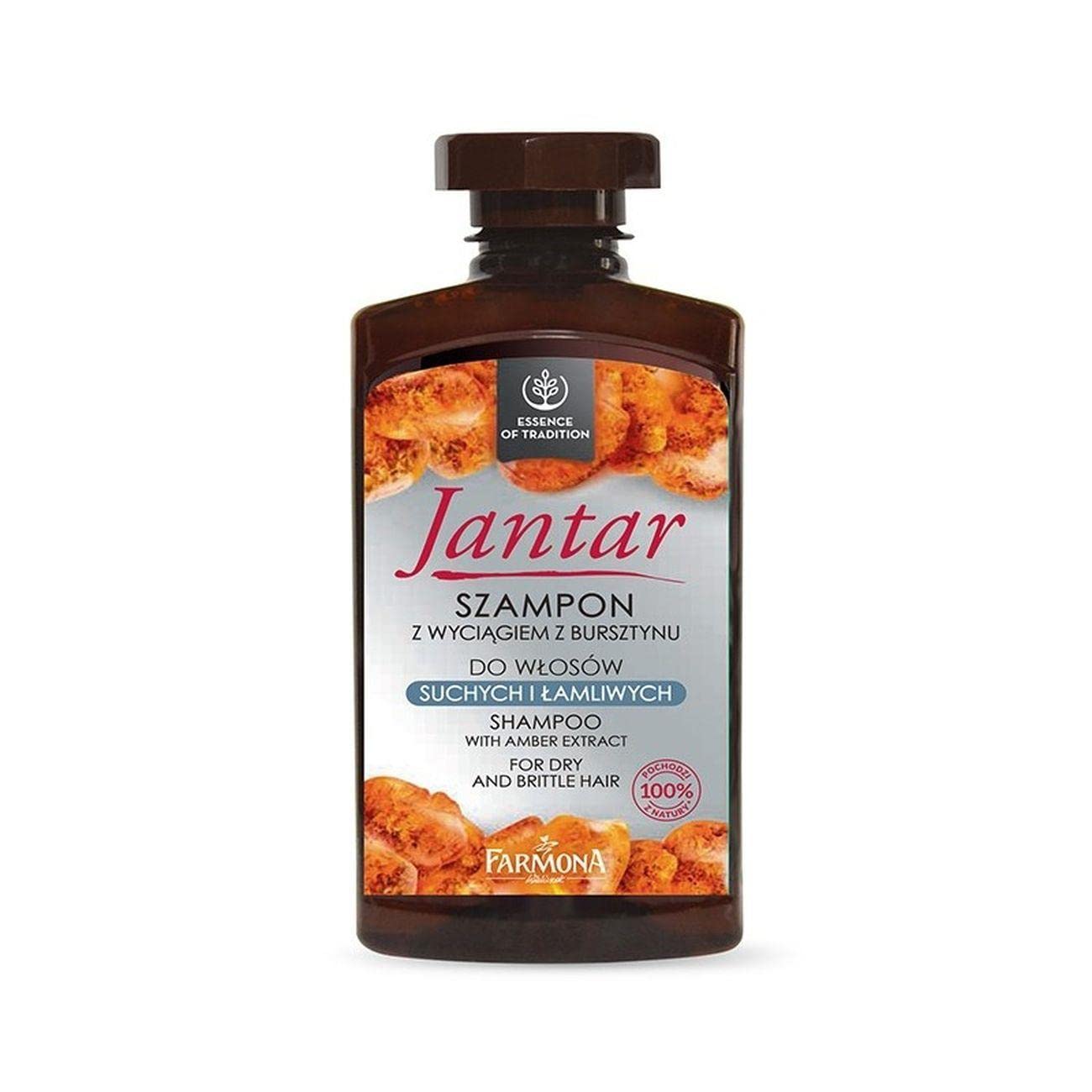 Farmona Jantar Shampoo with Amber Extract for Dry and Brittle Hair 330ml