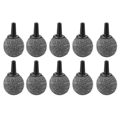 Tnfeeon Bubble Stone, 10pcs Durable Calabash Pattern Air Oxygen Bubble Stone Fish Tank Pump and Hydroponics Bubbler Airstones