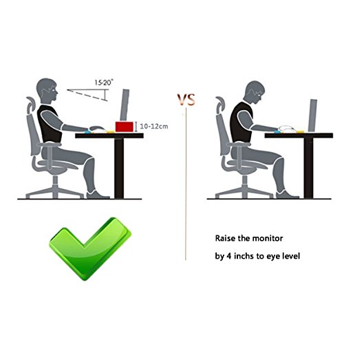 Mouse Pad Wrist Support, Keyboard Wrist Rest with Ergonomic Raised Memory Foam for Easy Typing & Pain Relief, Comfortable Keyboard and Mouse Pad Set, Computer Accessories for Office, Laptop, Mac