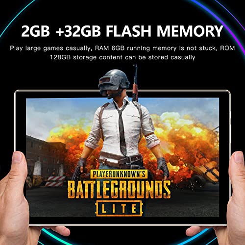 Android 8.1 Tablet, 10.1 inch Smart Tablet 2+32GB ROM Octa-Core WiFi Dual Card Smart Tablet PC Computer US Tablet Best for Adults Working Childrens School Learning Birthday Gift