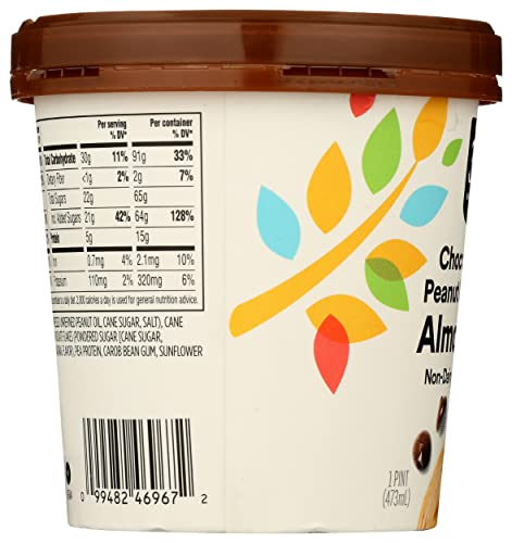 365 by Whole Foods Market, Ice Cream Non Dairy Chocolate Chip Peanut Butter, 1 Pint