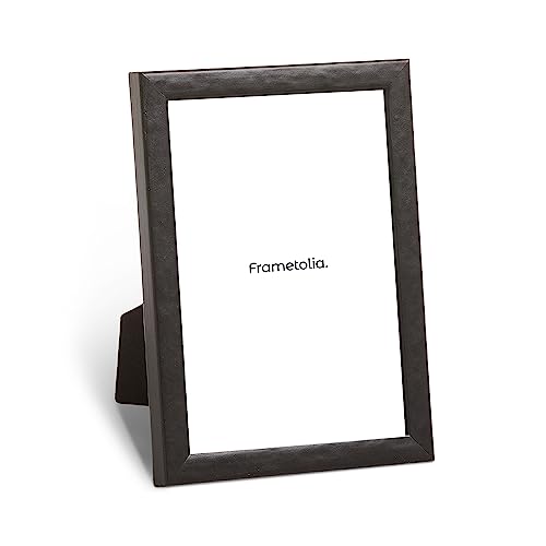 8" x 10" Shimmering Red Narrow Width Table Top Frame - 100% Natural Wood & High Definition Glass, Used Vertically or Horizontally for Tabletop Display Contemporary Style Frame