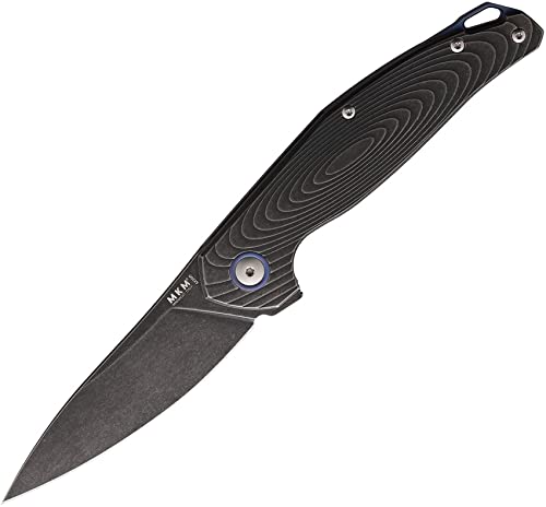 MKM-Maniago Knife Makers Goccia Linerlock Ti Dark SW MKMGCTDSW