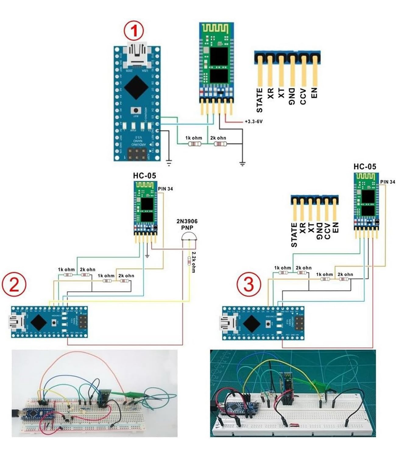HC-05 Wireless Bluetooth Receiver RF Transceiver Module Serial Port Transmitter Module
