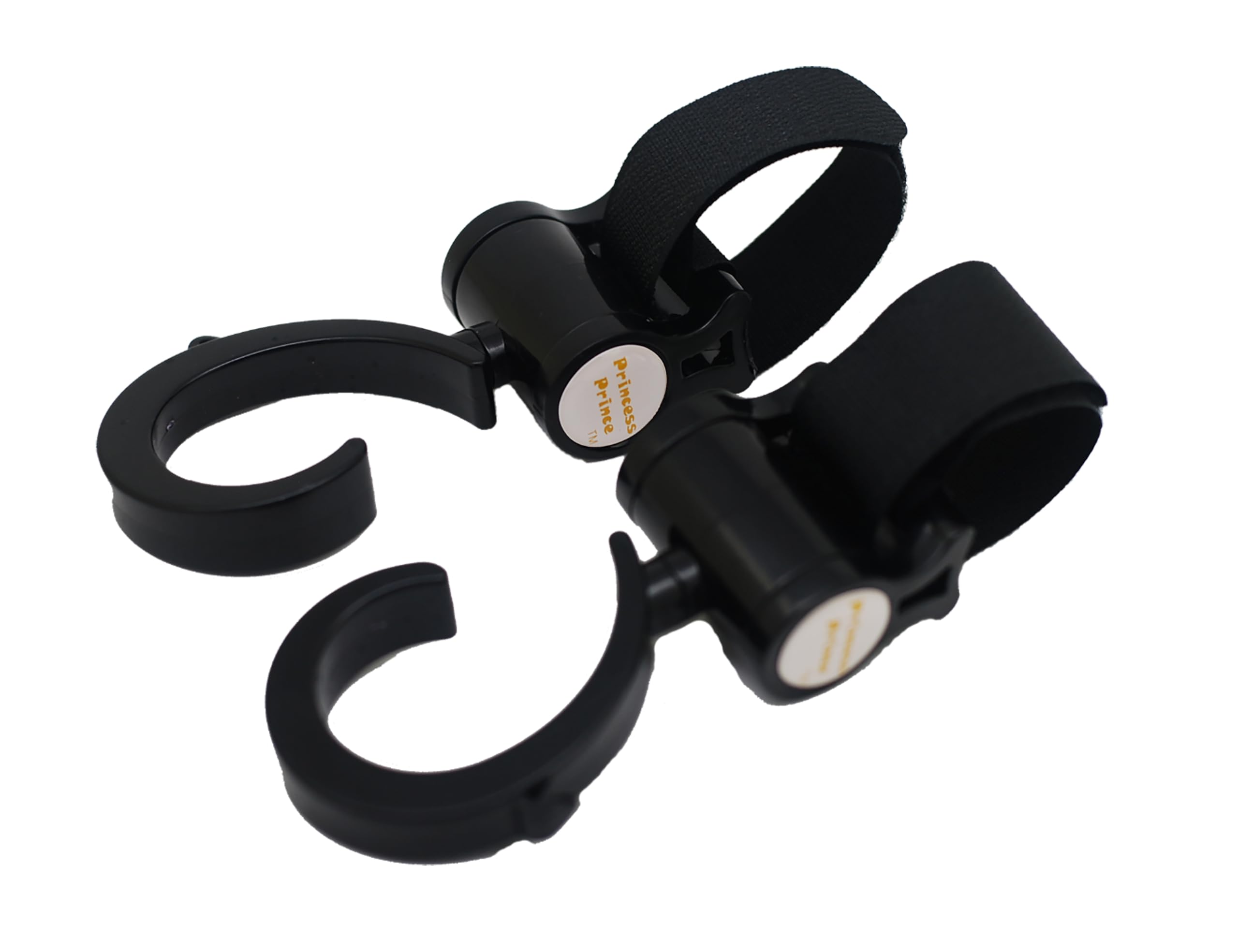 EMILYSTORES Princess Prince Stroller Hooks for Buggy Or Baby Carrier Or Bike Bicycle Or Car Headrest 1Pair