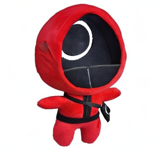 DENTIFINE 9.5 Inch Squid Plush Doll 2021 Video Game Masked Man Doll Collection Gift Accessories, colección de figuras de Hombre enmascarado, adornos de Regalo