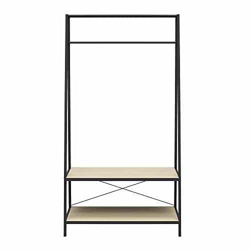 Ameriwood Home Drexel Closet Storage Rack, Pale Oak