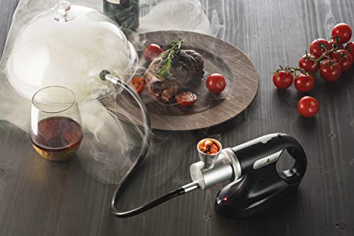 Mitbak Cocktail Smoker With Dome Lid And Woodchips | Electric Food And Drink Portable Smoking Gun| Indoor-Outdoor Smoke Infuser Machine | Excellent Gift