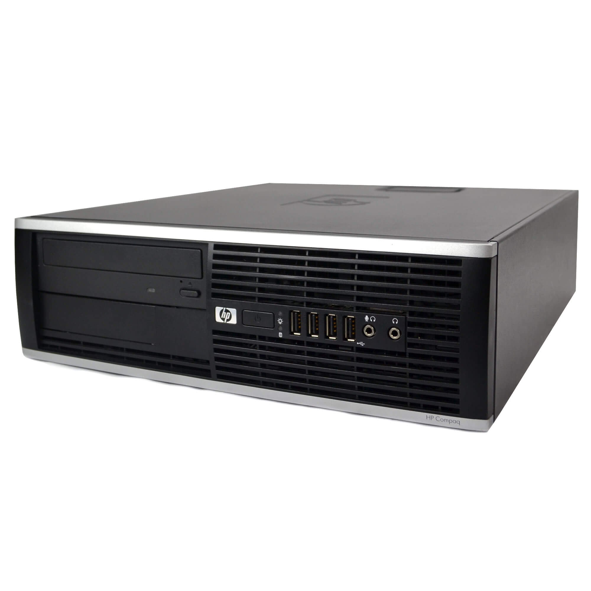 HP Elite Desktop, Intel Core 2 Duo Processor, 8GB RAM, 500GB Hard Drive, DVD, Wi-Fi, Windows 10, 19in LCD Monitor (Renewed)
