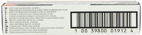 Energizer(R) 9-Volt Alkaline Industrial Batteries (Pack of 3 (12 batteries each))