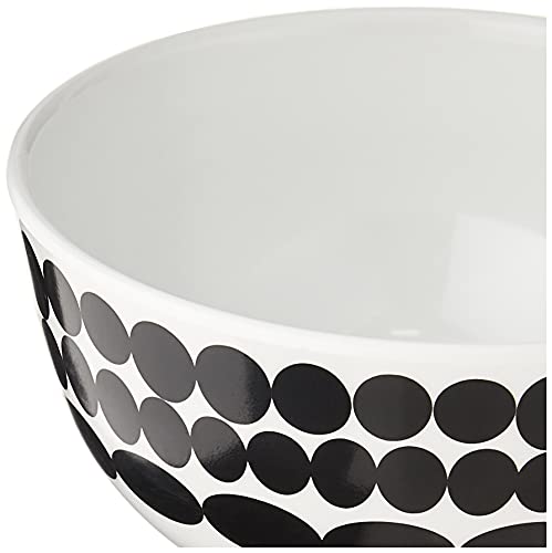 French Bull Melamine Mini Bowls, 4-Piece Set, 10 Fluid Ounces, Small Serving Bowl β Snack Condiment Dipping Sauce Dessert Ice Cream β Shatter Proof, BPA Free, Dishwasher Safe, 4β, Foli
