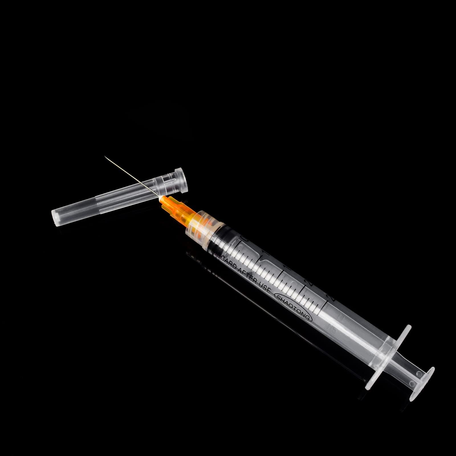 5ml Syringe with 23Ga 1 Inch Needle, Individually Package (20 Pack)