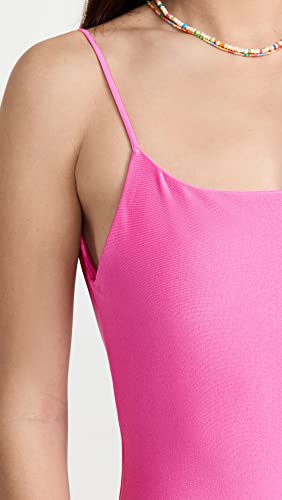 JADE Swim Women's Trophy One Piece, Azalea Sheen, Pink, S