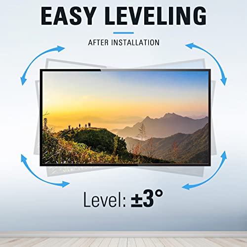 Mounting Dream TV Wall Mount with Sliding Design for Most 42-86" TV, Full Motion TV Mount with Swivel Articulating Dual Arms, Easy for TV Centering, Max VESA 600x400mm, 132 lbs, MD2198