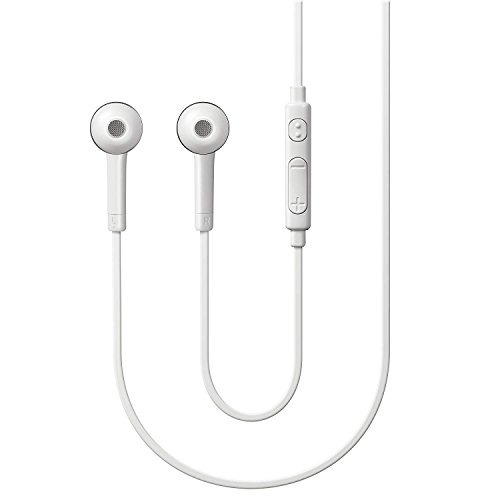 New OEM Samsung 3.5mm PREMIUM SOUND/ Stereo Earbud Headphones for Galaxy S6 S6 Edge S5 S4 Note Edge 4 3 2 EO-EG900BW (Bulk Packaging)