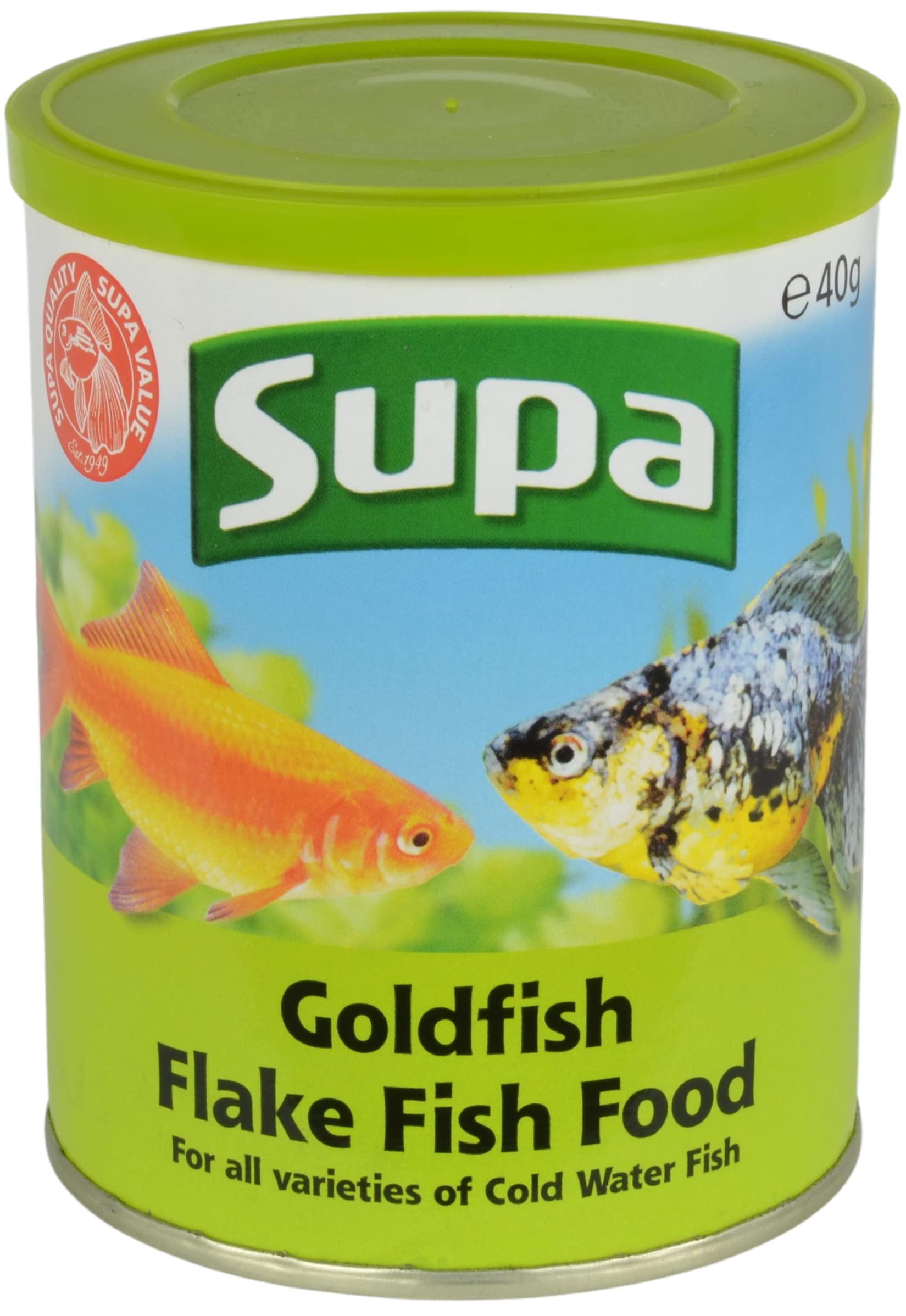 Angels Aquatics & Pet Supplies Supa Goldfish Flake Fish Food 40G