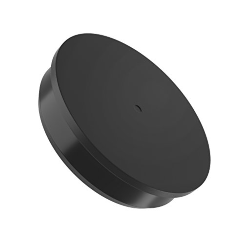 Round Polypropylene Plugs - Round Tube Plug - For Cleartec 2-3/4" Tubes - Black PP MOCAP PRP2.750BLK (qty25)