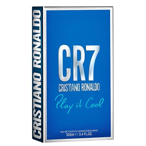Cristiano Ronaldo Eau De Toilette Cologne for Men - Mandarin, Bergamot, Lavender, and Musk Scent - 3.4 oz