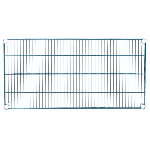 Commercial Green Epoxy Coated Wire Shelving 18 x 60 (2 Shelves) - NSF