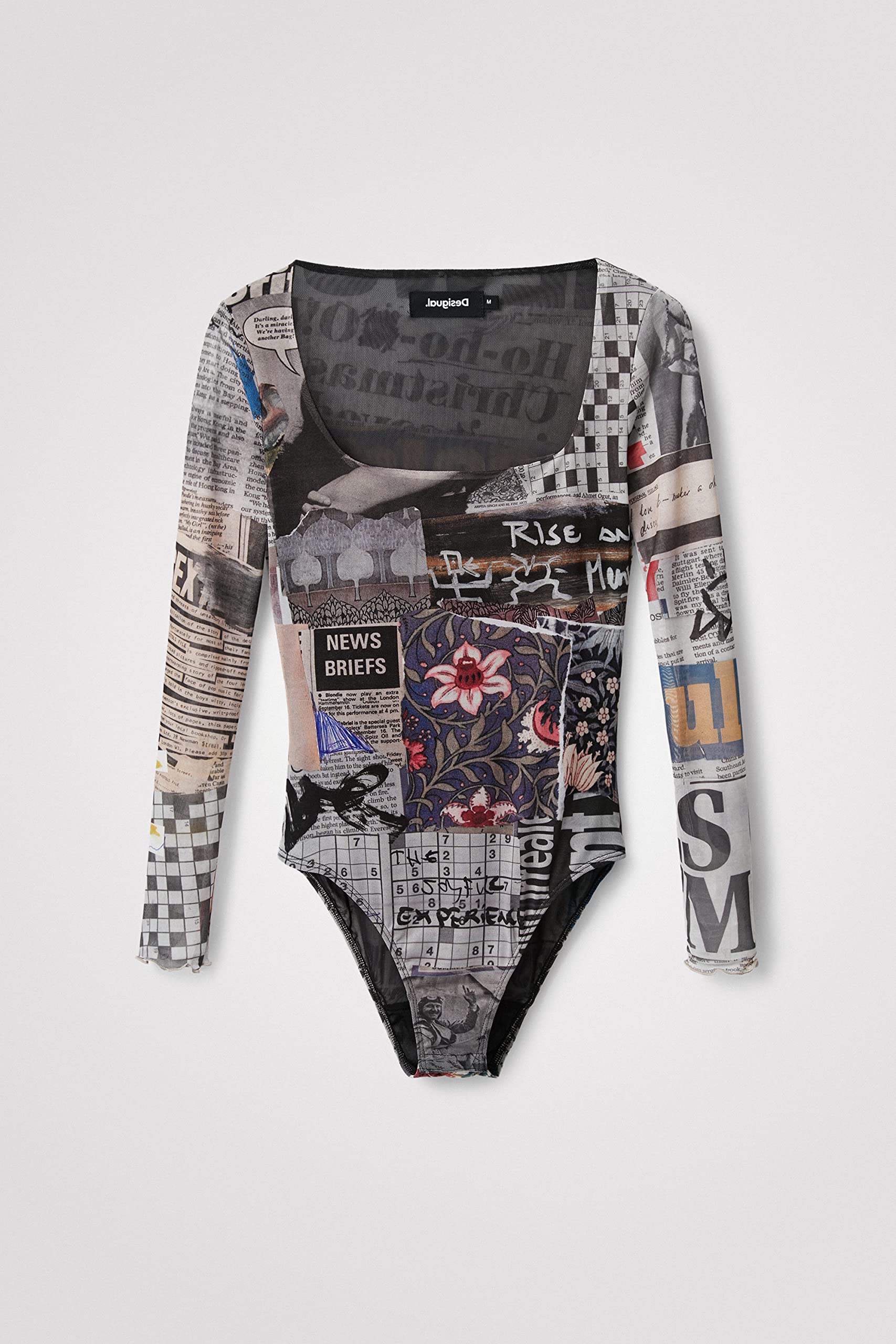 Desigual WoMen's Casual, Black, XL