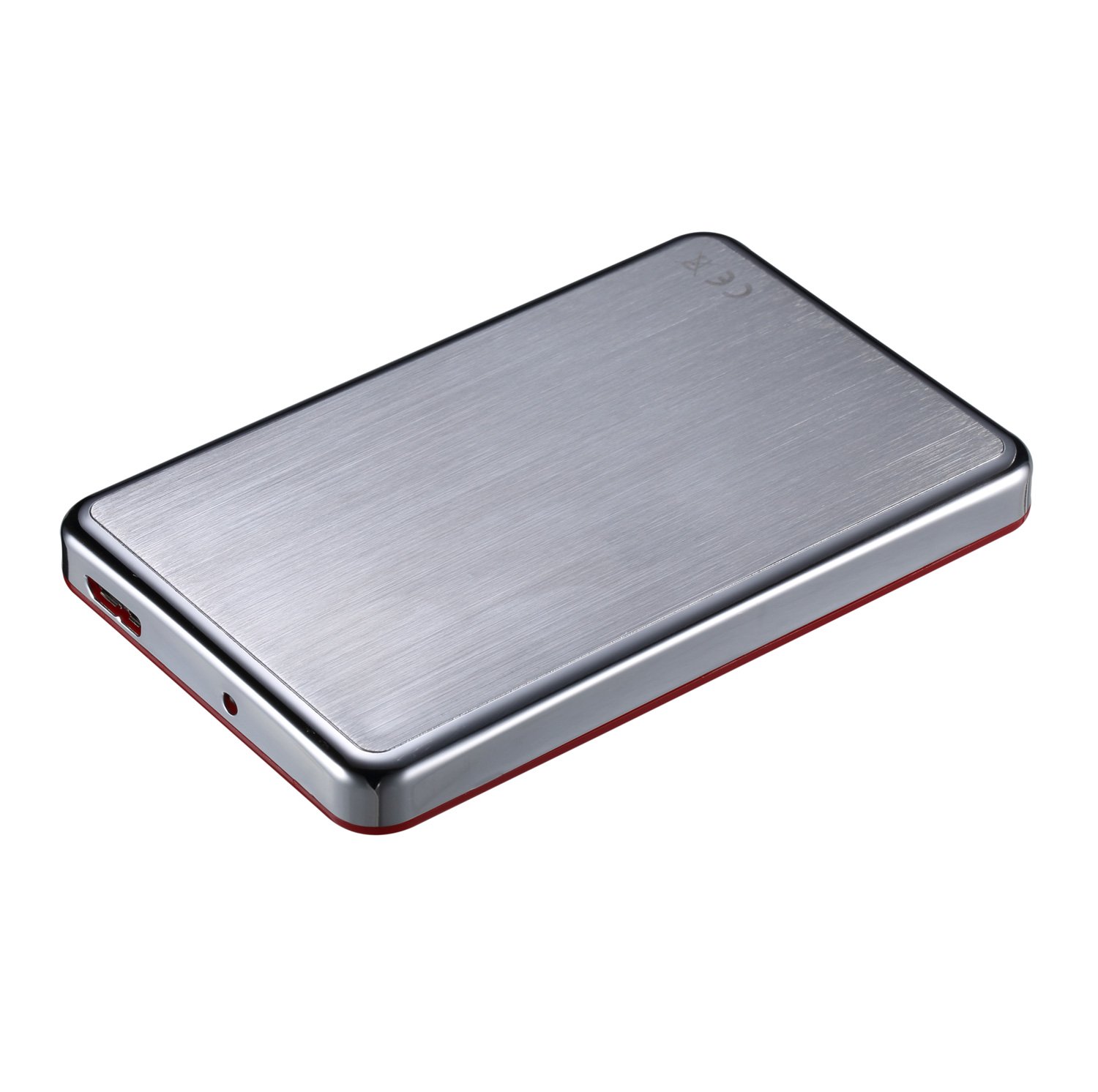 BIPRA U3 2.5 inch USB 3.0 NTFS Portable External Hard Drive - Red (100GB)