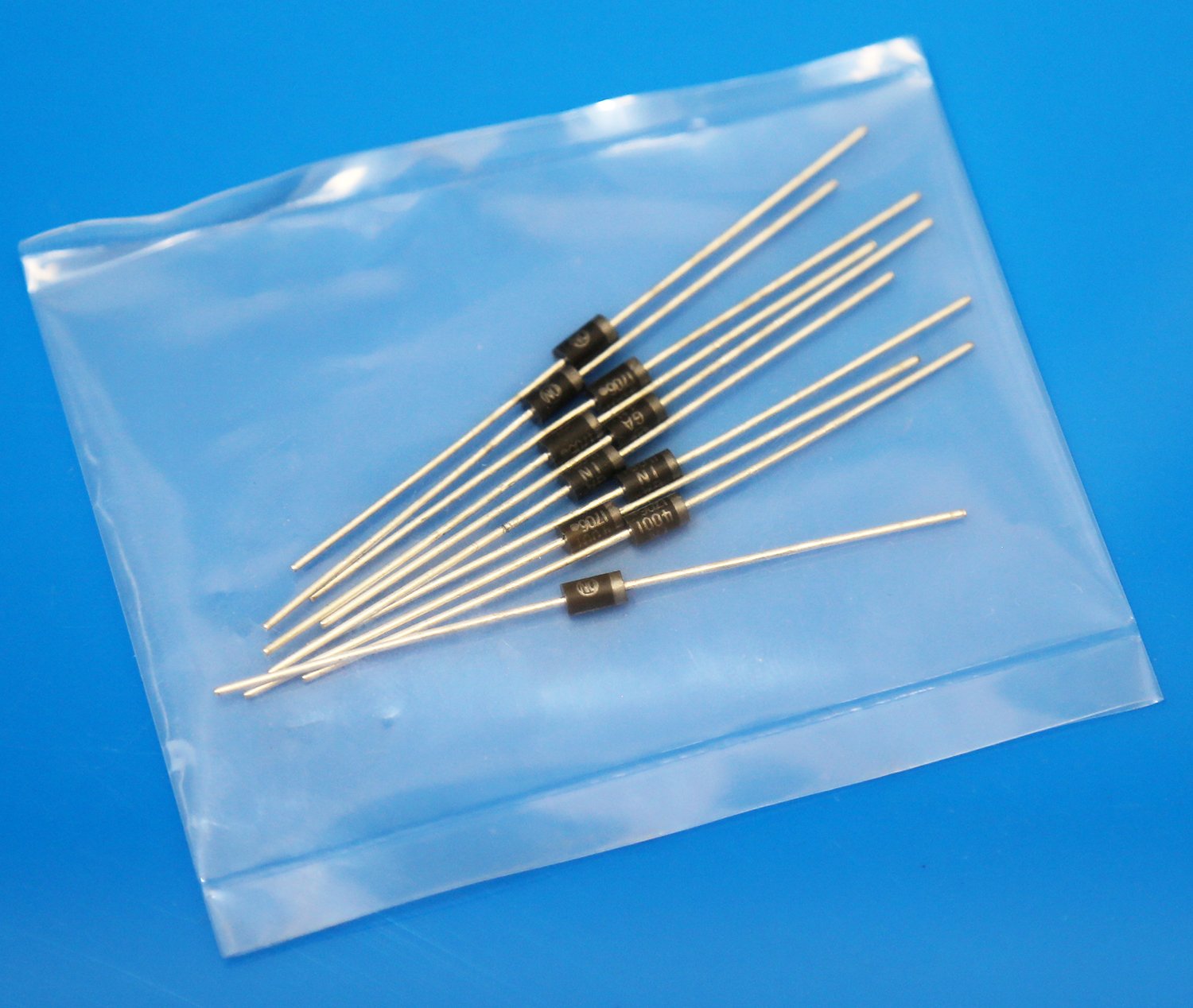 FAIRCHILD SEMICONDUCTOR 1N4001 DIODE, STANDARD, 1A, 50V, DO-41 ((Pack of 15)