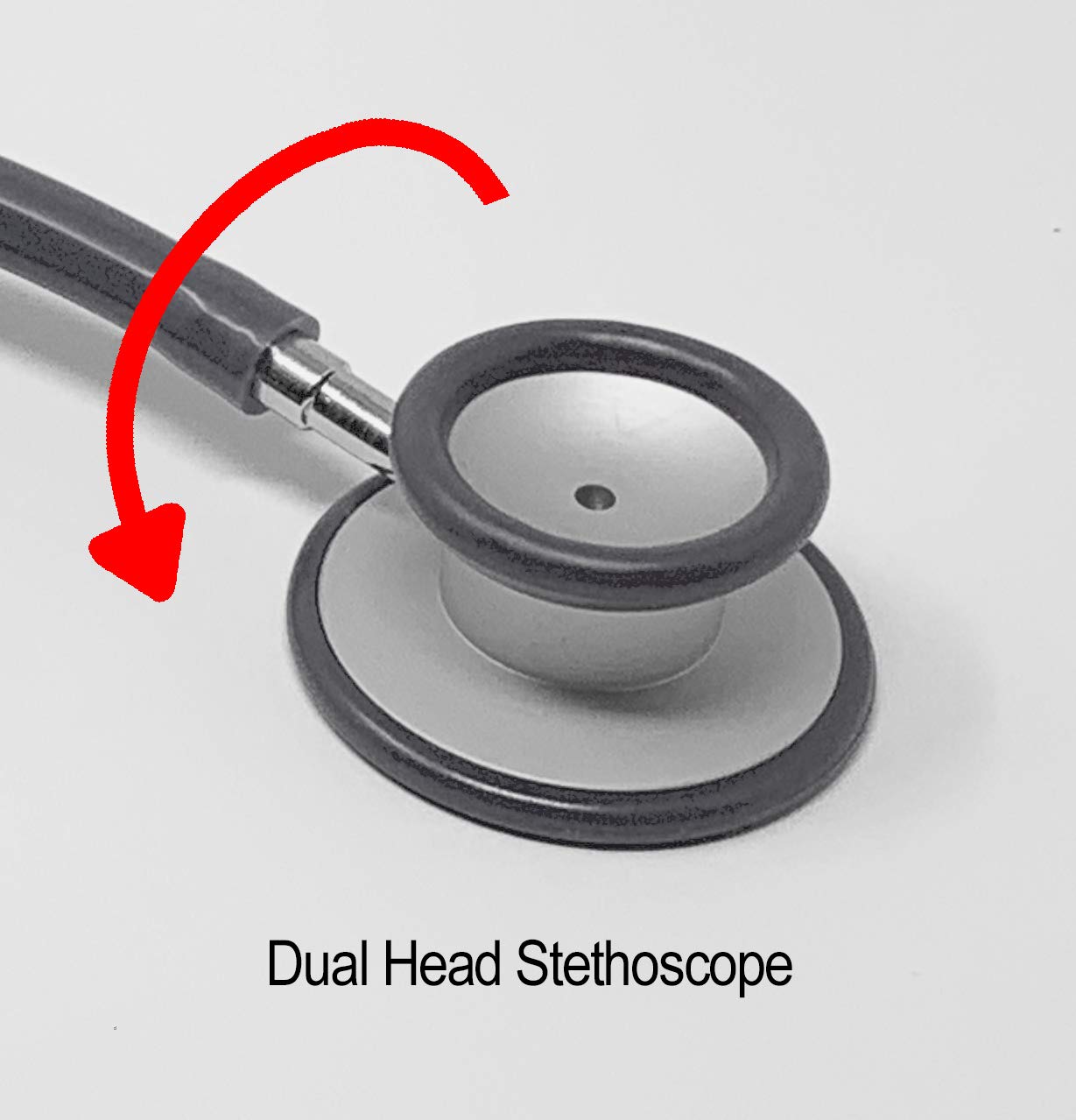 EMI Premium Clinical Lightweight 4oz Stethoscope with Rotating Dual Head - Purple - Perfect for Nurses and Medical Professionals