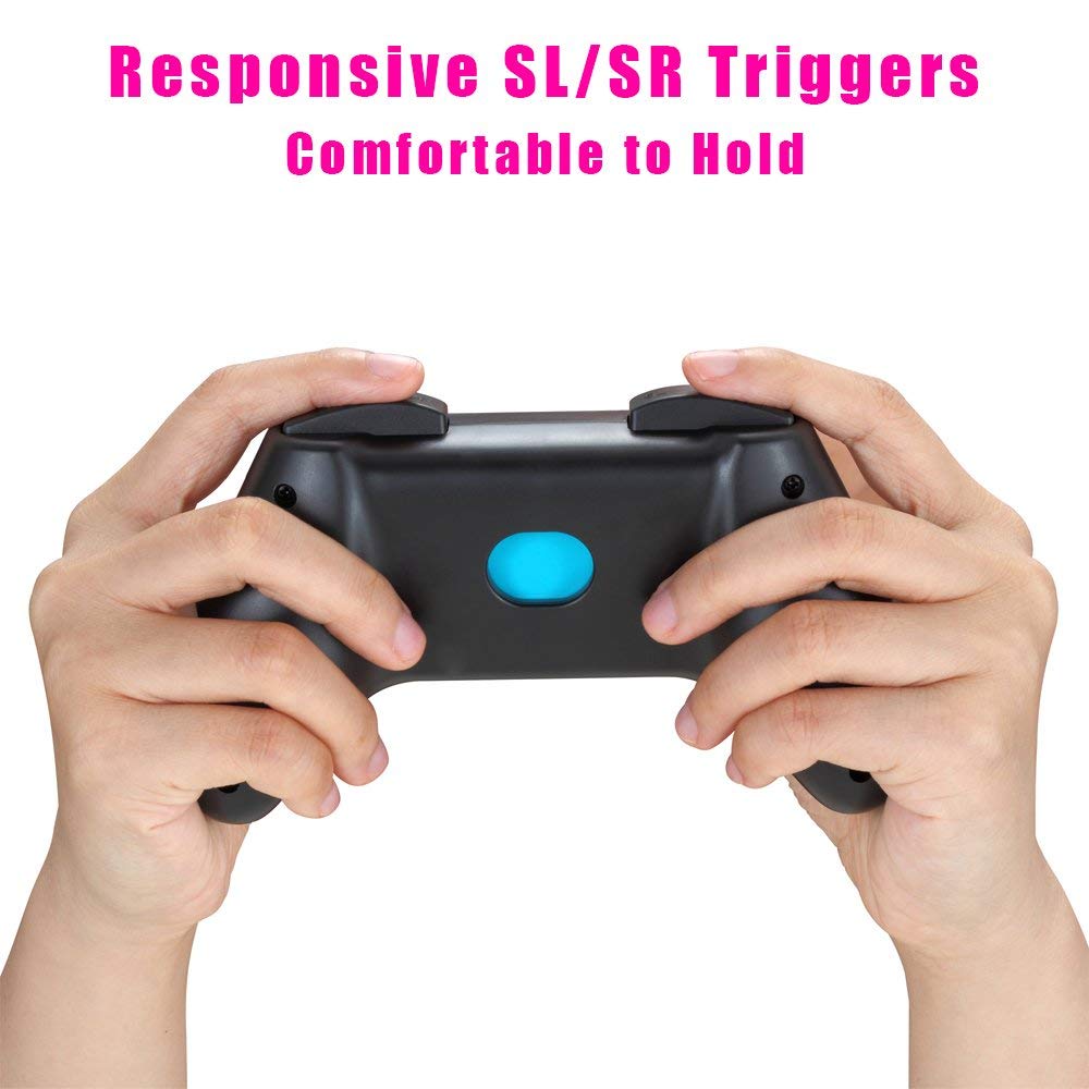 3 Pack Comfort Grips Compatible with Nintendo Switch/Switch OLED Joy-Con, Handle Grips Kit for Switch/Switch OLED Joy-Con Controller with 4 Thumb Grip Caps