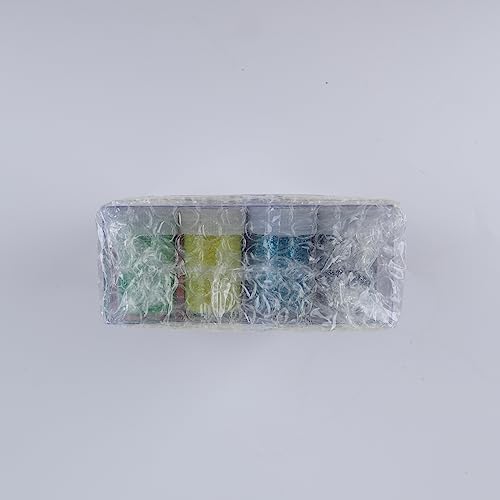 Fine Glitter, Teenitor 24 Jars Glitter for Resin Art Crafts, Tumbler Scrapbooking, Body Nail Glitter