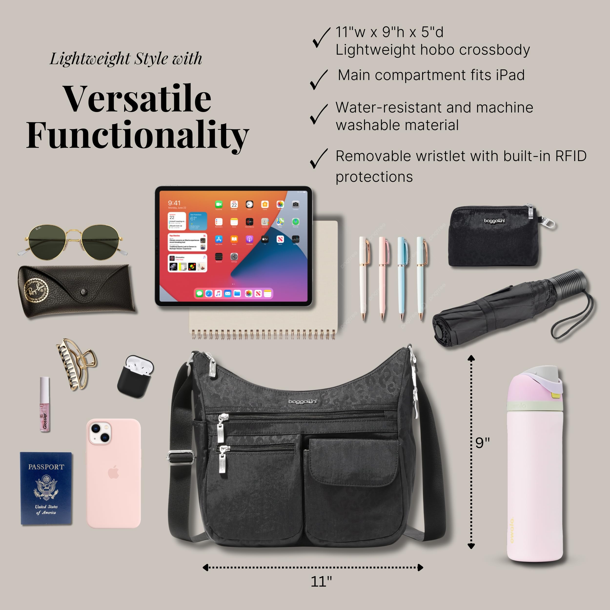 Baggallini Everywhere Crossbody Bag