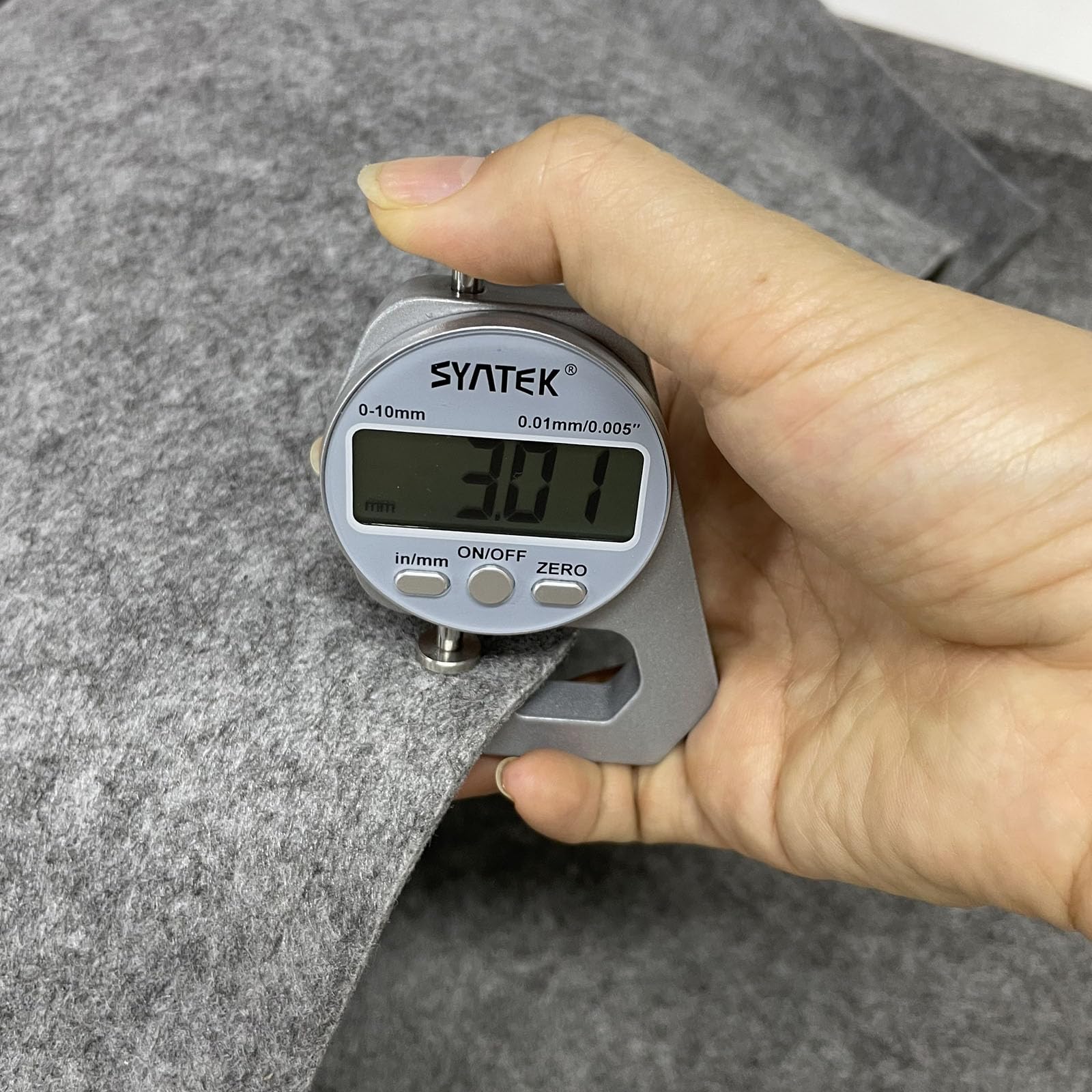39" x 36" Black Stiff Felt Craft Felt Nonwoven Fabric (3mm Thick) for Sewing DIY Home Decoration