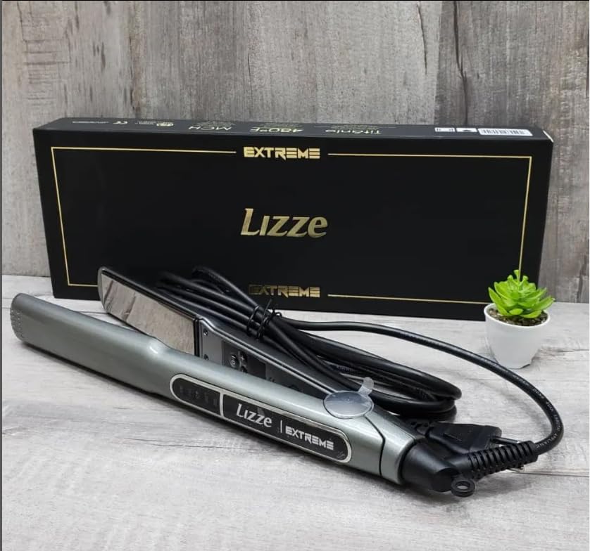 Professional 480 F Hair Straightener Iron with Titanium Plates by Lizze Extreme