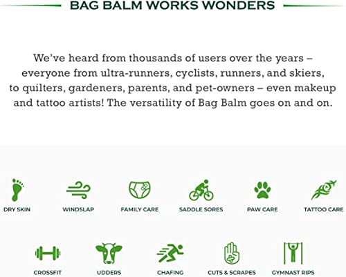 Bag Balm - 0.33 Ounce On-the-Go Tube (4-Pack)
