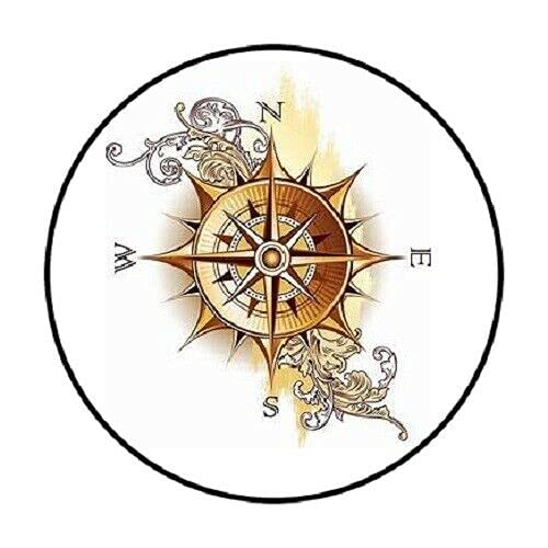 48 pcs Compass Image !! Stickers Envelope Seals Labels Round Tags, Stamps Sticker for Gift Cards, Envelopes, Boxes for Holiday, Birthday, Christmas