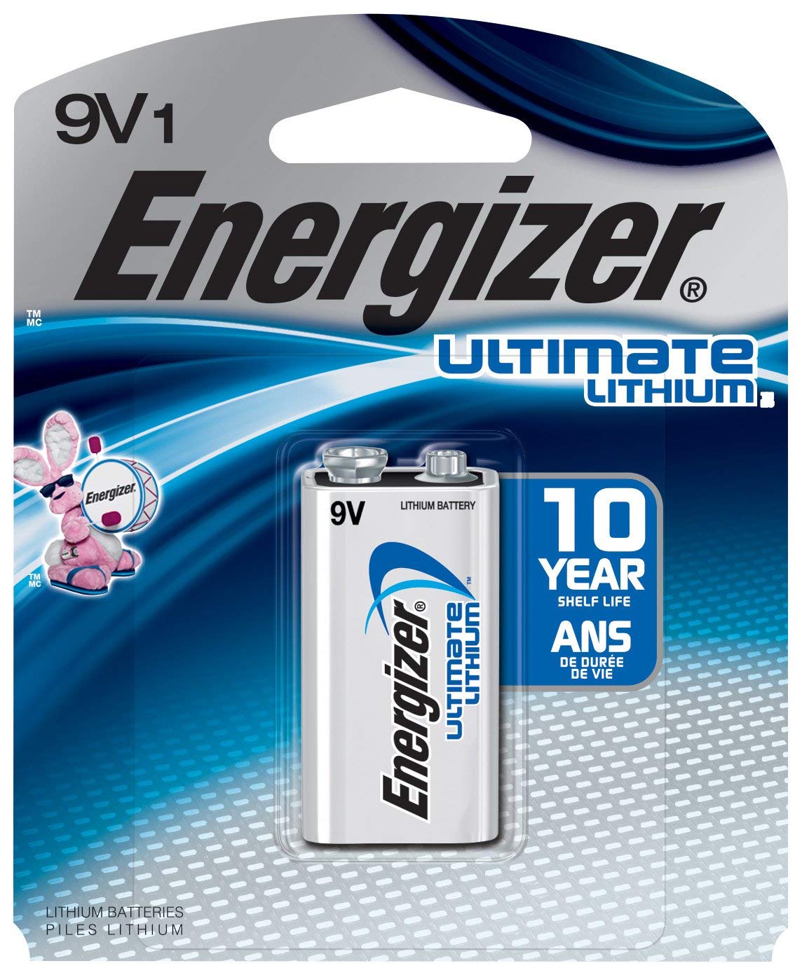 Energizer Ultimate Lithium 9V 2-Pack