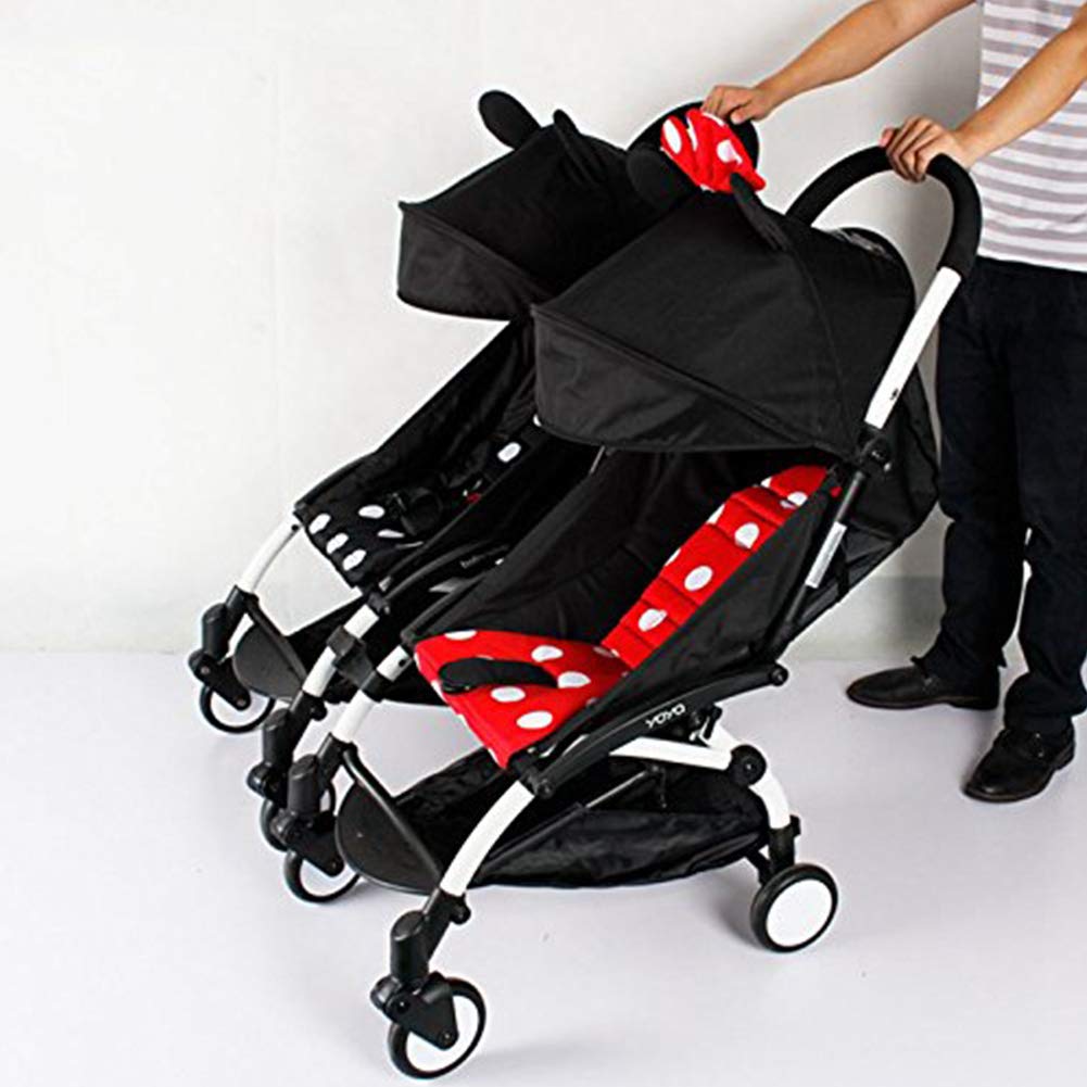UXELY Stroller Connector, Twin Strollers Connector for Toddlers, Baby Stroller Connectors Accessories for Yoyo | Twin Baby Stroller Connect Adapter
