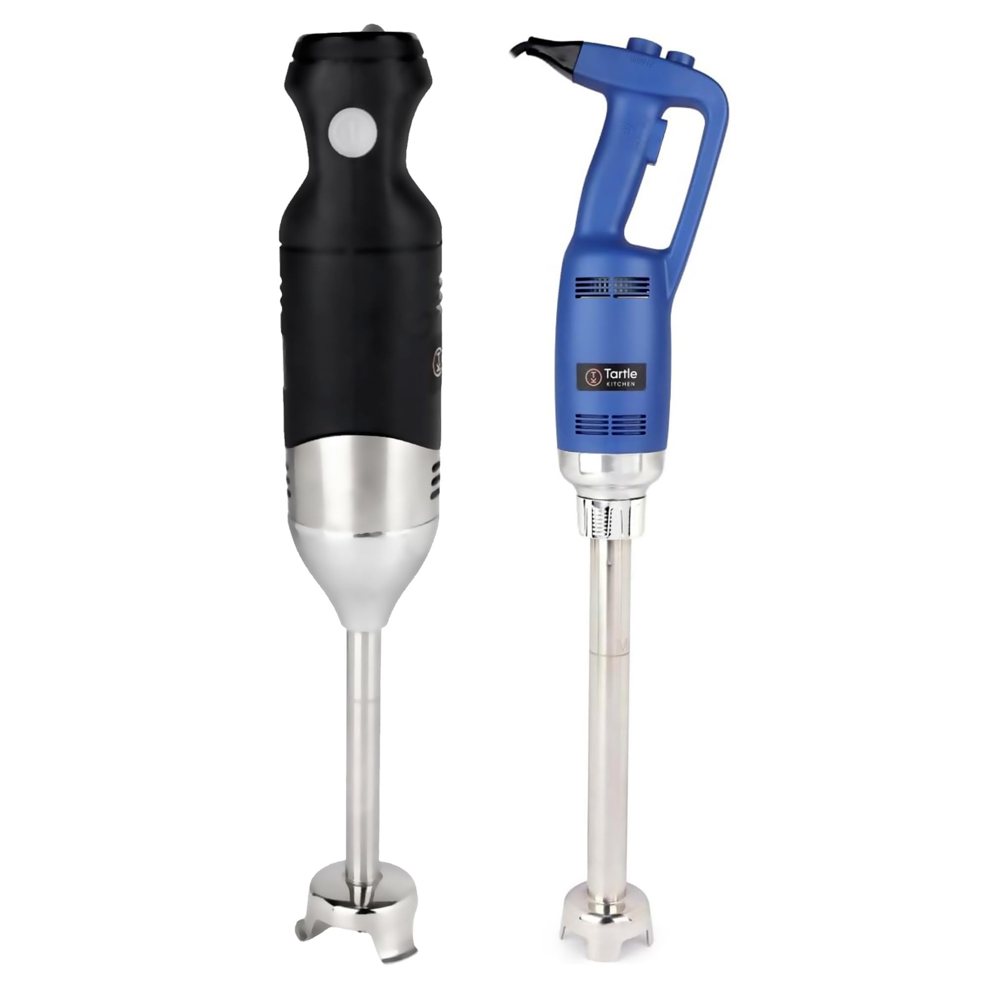 7” Stainless Steel Handheld Immersion Blender and 16” Light Duty Commercial Immersion Blender bundle