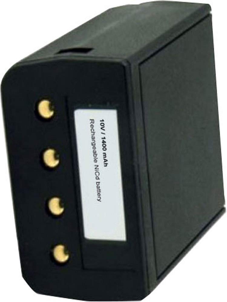 WAU Replacement for Relm/Bendix-King DPH Battery - Fully Compatible with EPH, GPH, LPA, LPH, LPX, LAA0193 - (1400mAh Ni-CD)