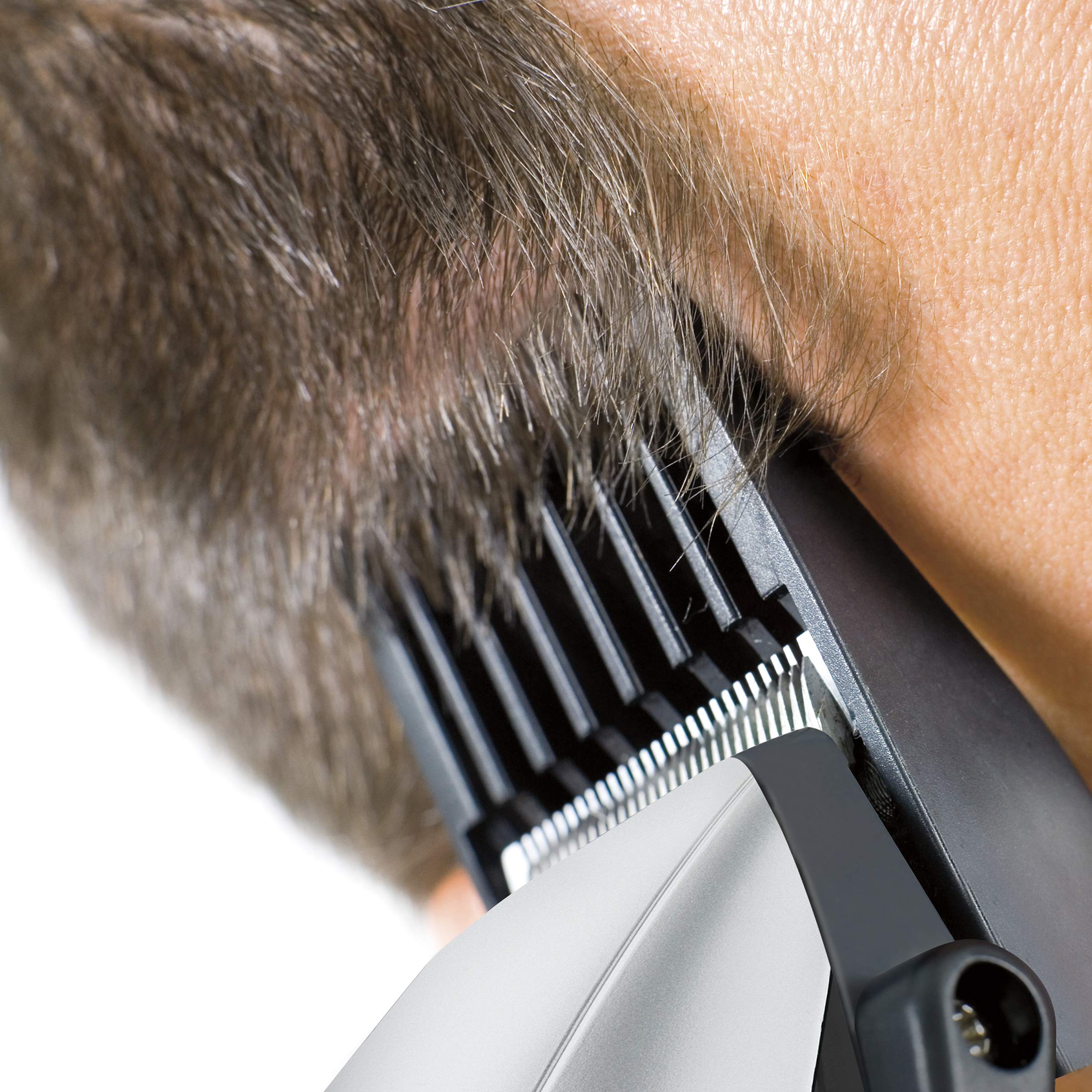 ConairMAN Custom Cut, Hair Clippers for Men, No Slip Grip 18-piece Home Hair Cutting Kit