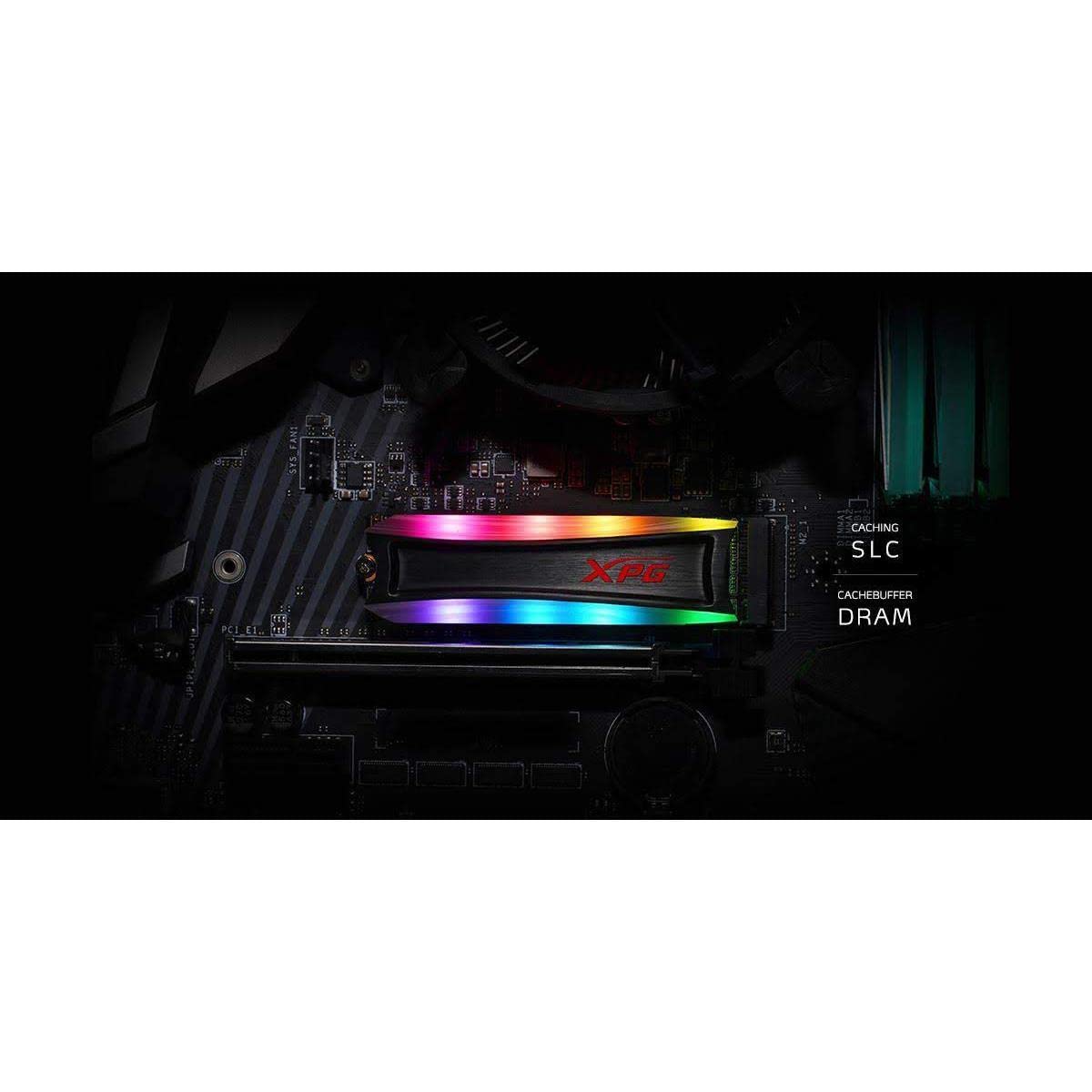 XPG SPECTRIX S40G 2TB RGB NVMe PCIe Gen 3.0 x4 M.2 Internal SSD