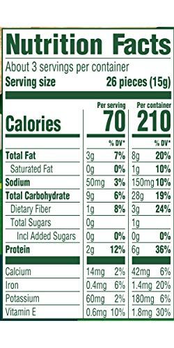 Gerber Snacks for Baby Organic Lil Crunchies, White Cheddar & Broccoli, 1.59 Ounce (Pack of 6)