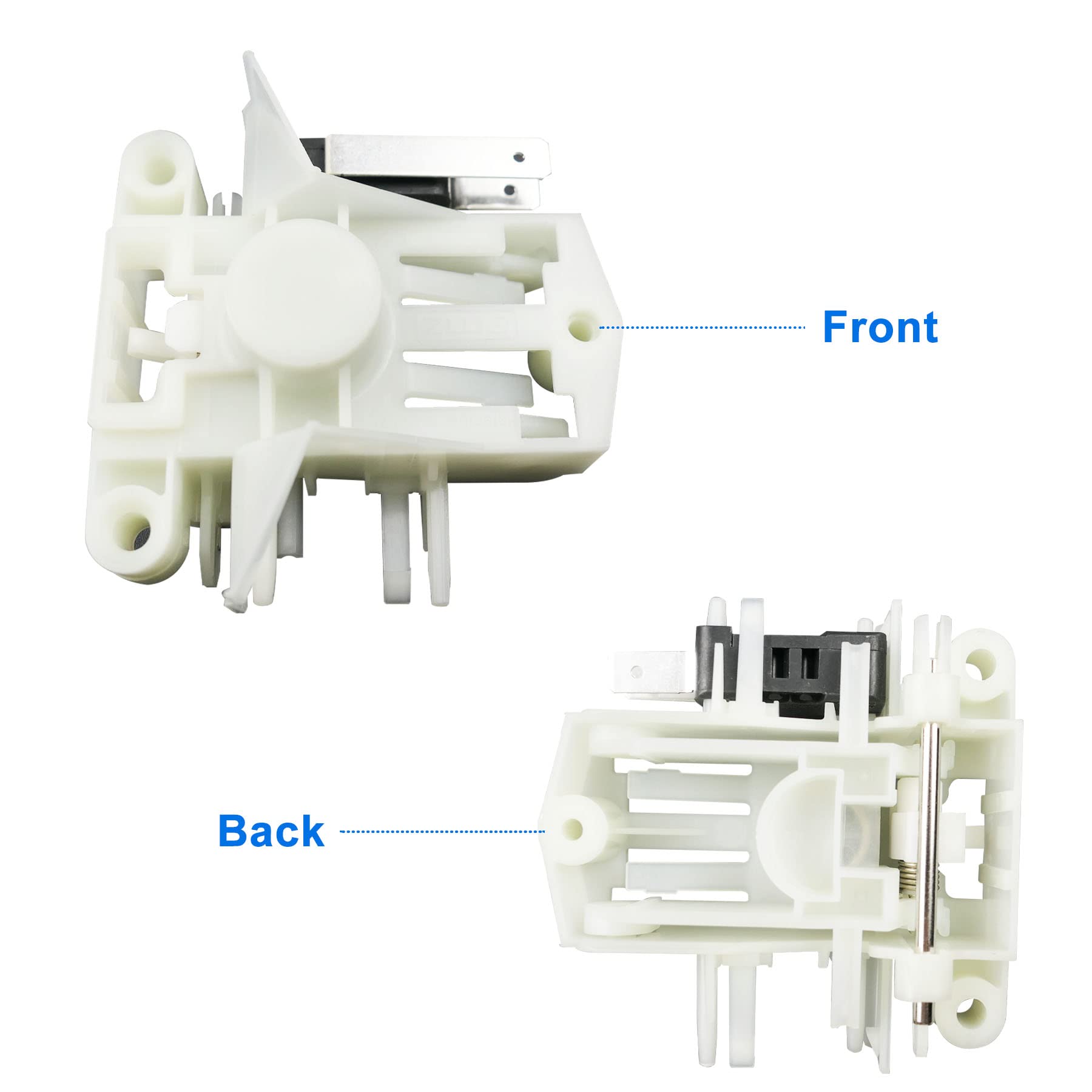DD81-01629A DD81-02132A Dishwasher Door Switch Latch Compatible with Samsung DW80K5050UB/AA-00 DW80R5060US DW80R5061UG DW80F600UTW/AA-00 Dish Washer Door Lock Replace AP6287051 PS8764558 EAP8764558