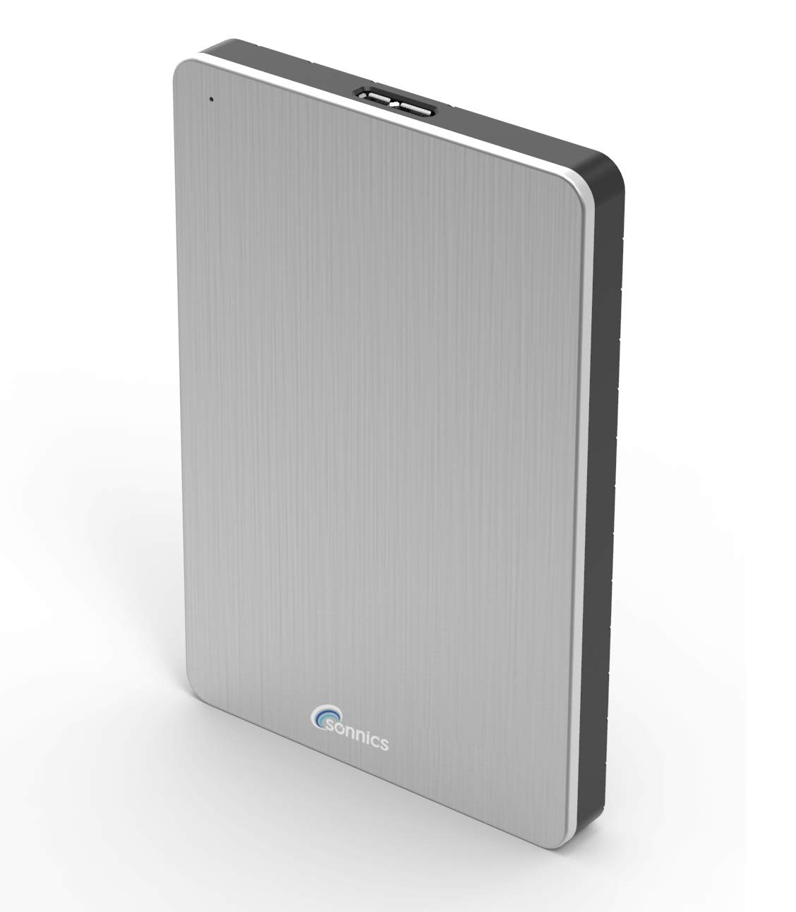Sonnics 500GB Silver External Pocket Hard Drive USB 3.0 Compatible with Windows PC, Mac, Xbox ONE & PS4