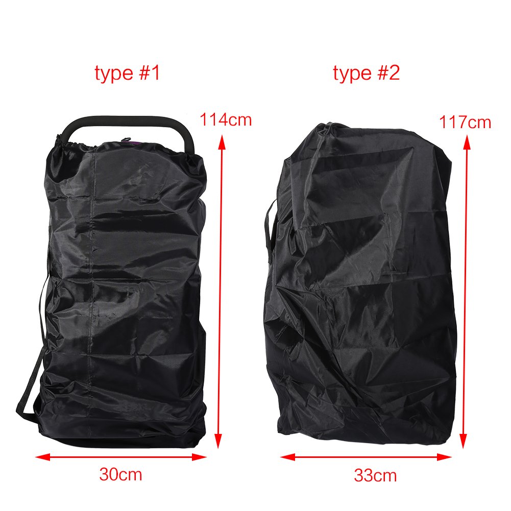 Fdit Infant Travel Car Bag Pushchair Pram Stroller Transport Carry Cover with Draw-String Closure and Adjustable Lock for Umbrella Strollers or Car Strollers(Car Stroller)