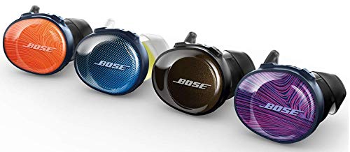 Bose SoundSport Free, True Wireless Earbuds, (Sweatproof Bluetooth Headphones for Workouts and Sports), Ultraviolet with Midnight Blue (Renewed)