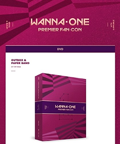 WANNA ONE PREMIER FAN-CON DVD 3DISC+Photobook+11Mini Posters(On Pack)+Pre-Order Benefit+Free Gift