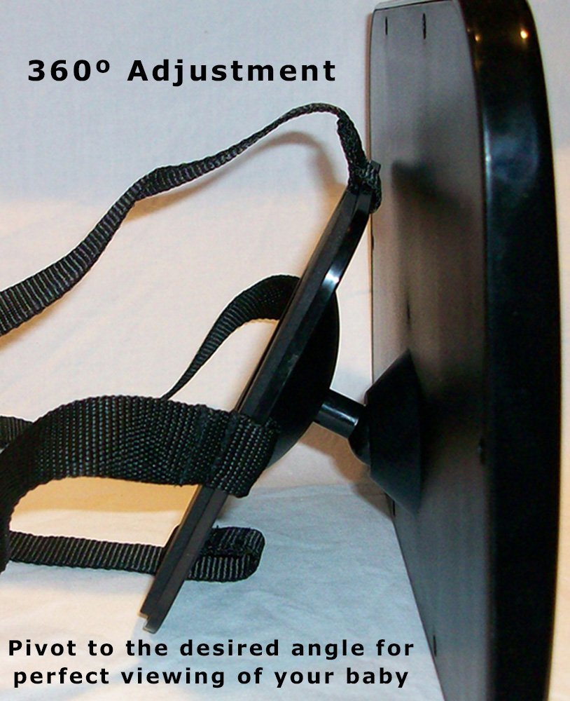 Fun Safe Baby Safety and Comfort Pack, Backseat Mirror for Rear Facing Car Seat and 2 Sunshades